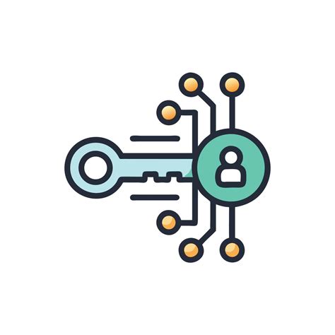 Data Protection Digital Key To Personal Cybersecurity Safety 65410875 Vector Art At Vecteezy