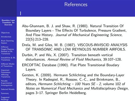 Boundary Layer Transition An Overview Ppt