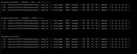 Mongodb Query Array How Query Array Works In Mongodb