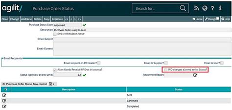 Purchase Order Approvals