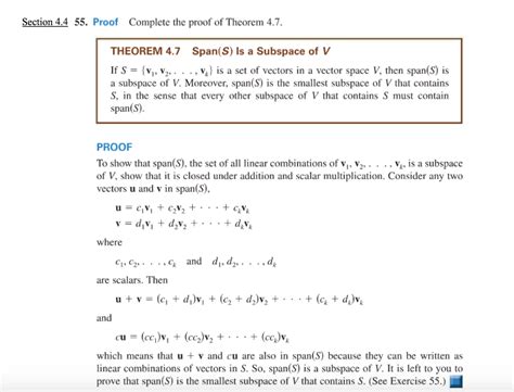solved section 44 55 proof complete the proof of theorem