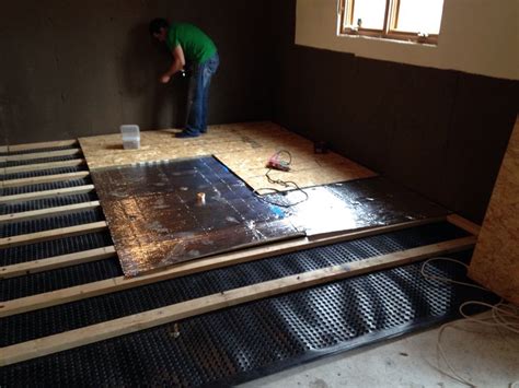 Basement Floating Floor System Flooring Tips