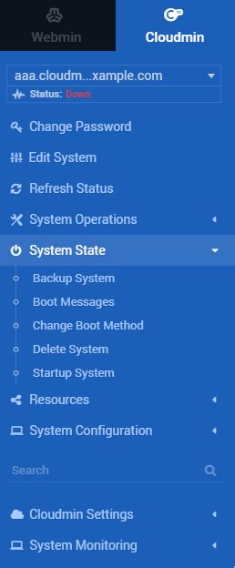 error creating new kvm system cloudmin virtualmin community