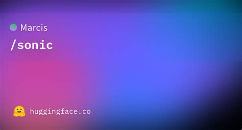 Marcis Sonic Datasets At Hugging Face