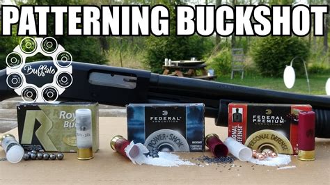Patterning Buckshot Non Buffered Vs Buffered With Shot Cup Wad Vs
