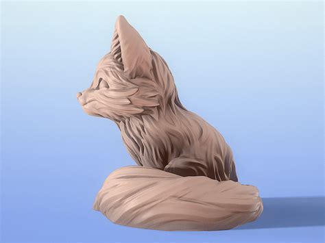 Cutefox1stl 3d Model By Minishev On Thangs