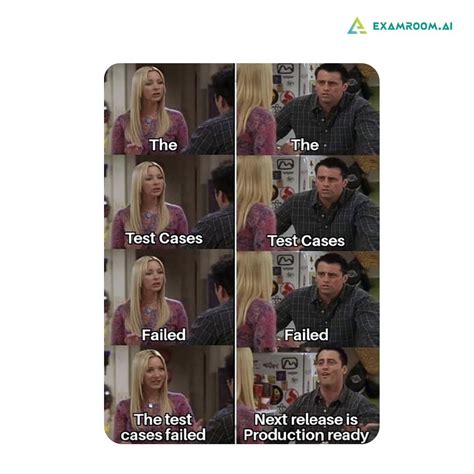 Examroomai® On Linkedin Memeoftheday Developerslife Testing