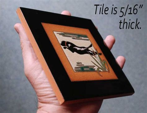 Bass Ceramic Tile 6 X 6 Maanum Custom Tiles Sporting Artisans
