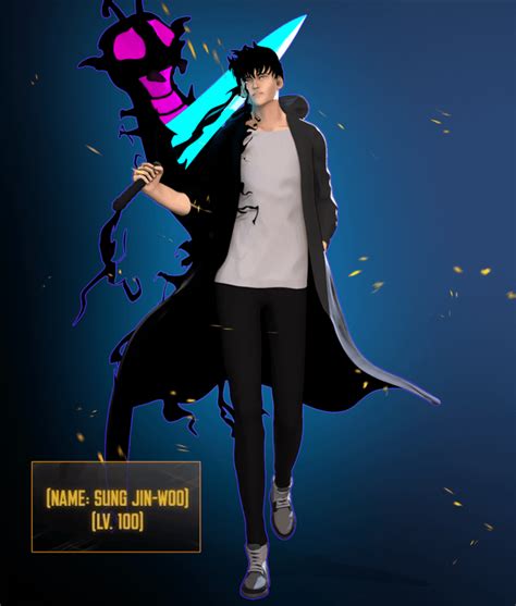 I Remade My Rendering Of Sung Jin Woo That I Made A Couple Of Months