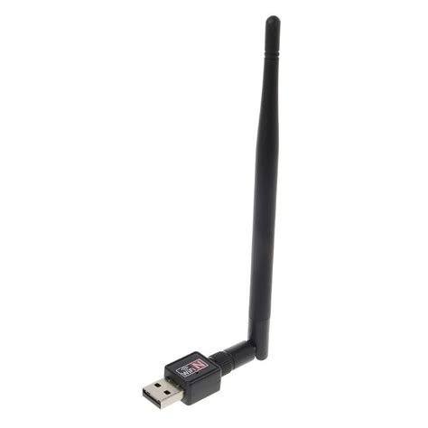 Mini USB Wifi Adapter 150Mbps 2dB 5dB Antenna Network Lan Card PC Wi Fi Receiver Wireless
