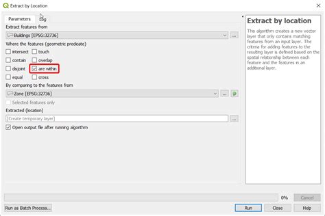 Qgis Remove Polygons That Do Not Fall Completely Inside Overlay Layer Within The Clip Function