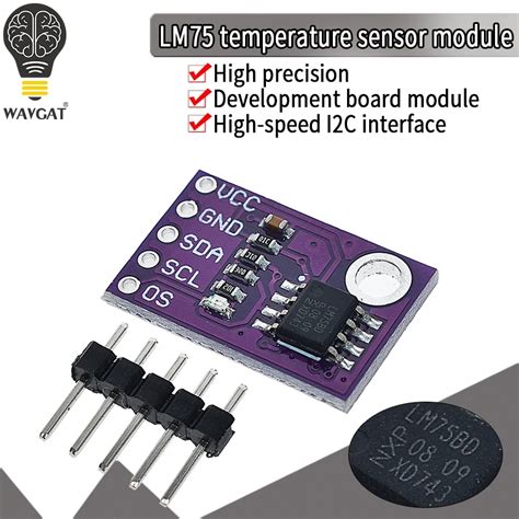 Lm75 Lm75a Temperature Sensor High Speed I2c Interface High Precision