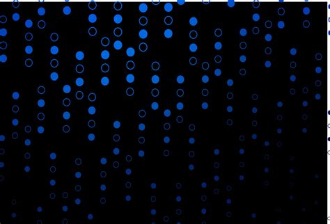 Dark Blue Vector Pattern With Spheres 15284562 Vector Art At Vecteezy