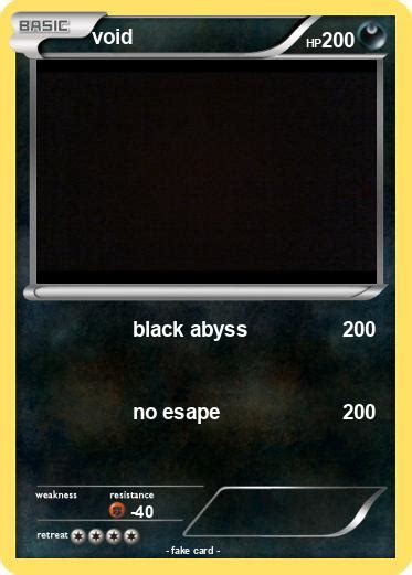 Pokémon Void 247 247 Black Abyss My Pokemon Card