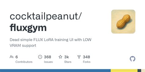 Github Cocktailpeanut Fluxgym Dead Simple Flux Lora Training Ui With Low Vram Support