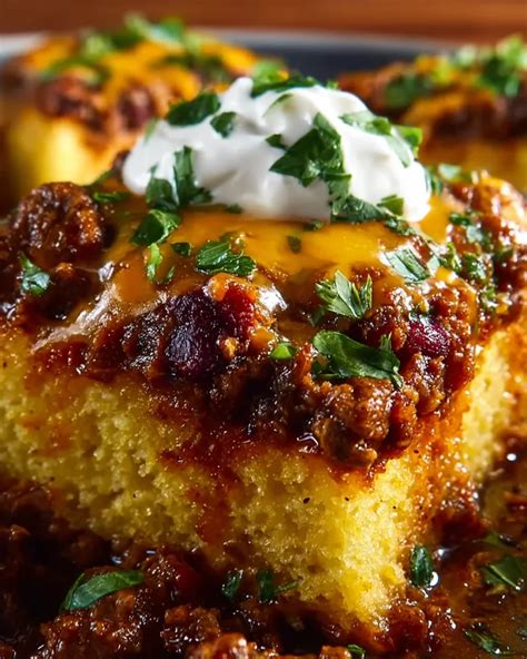 Loaded Chili Cheese Cornbread Bake A Must Try Delight Crisp Tastes