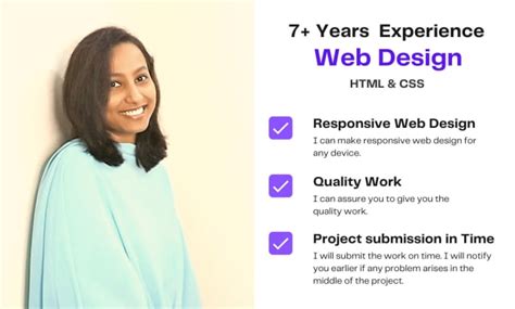 Do Web Design With Html And Css By Sadiaahmedmonty Fiverr