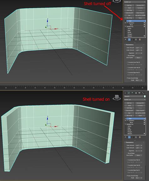 Shell Modifier Autodesk Community