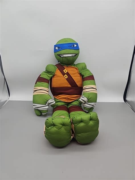 Teenage Mutant Ninja Turtles Leonardo Plush 24” Tmnt Nickelodeon Pillow