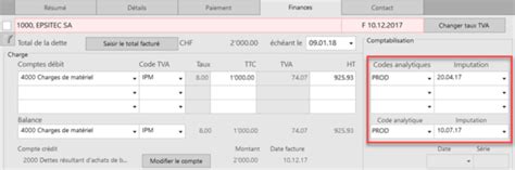 Option Codes Analytiques Pour La Comptabilisation Crésus