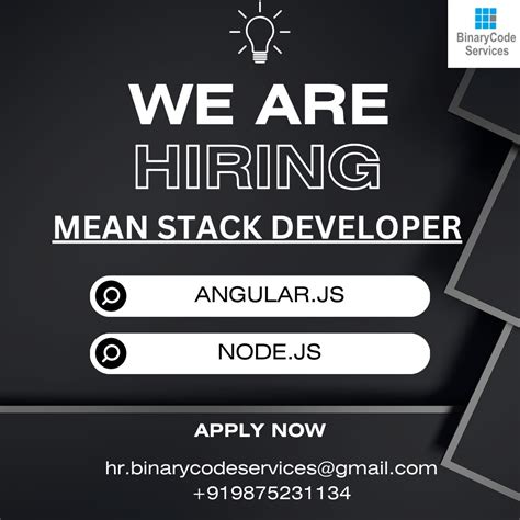 Rajkot Onsite Note Hiring Nodejs Angularjs Meanstackdeveloper