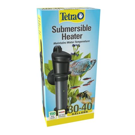 Tetra Ht Submersible Heater 150 Watts For Aquariums 30 To 40 Gallons