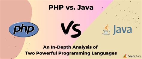 Php Vs Java Understanding The Differences And Similarities Hostadvice