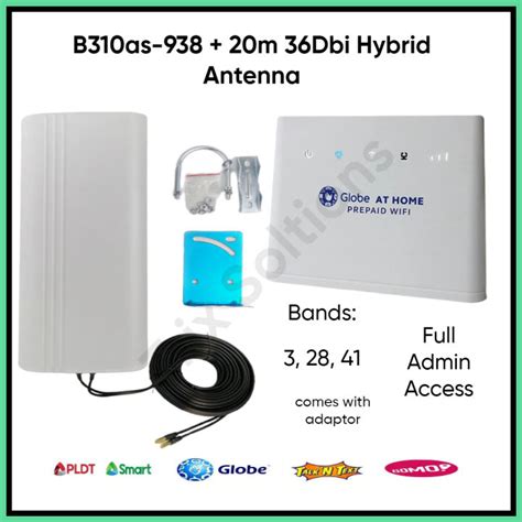 Brandnew B310as 938 Modem Openline Hybrid Antenna 36dbi Lazada Ph