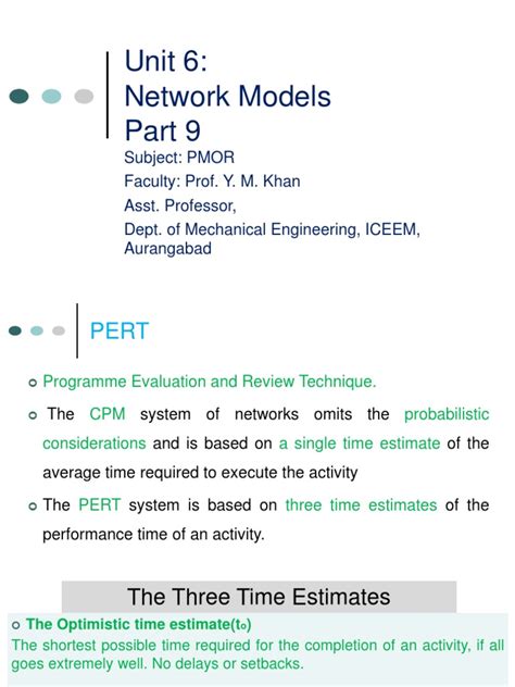 Network Models Part 9 Pdf Variance Standard Deviation