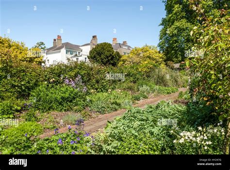 Garden Of Preston Manor A Historical 17th Century Mansion At The