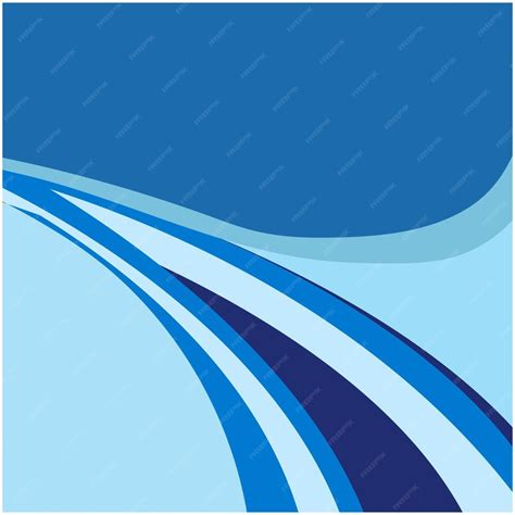 Premium Vector Abstract Water Wave Vector Illustration Design Background