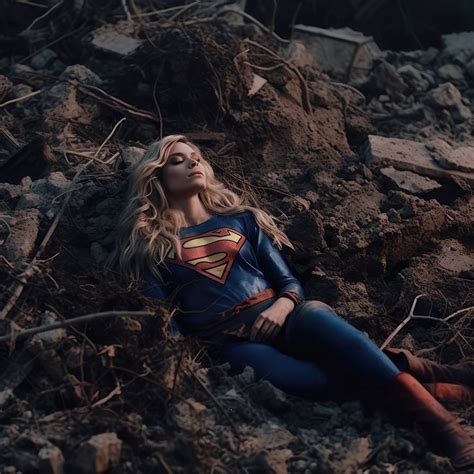 Ai Supergirl Knocked Out By Bradbarry2 On Deviantart
