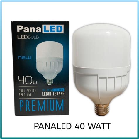 Jual Lampu LED 40 Watt Putih Panaled Bohlam LED 40W Shopee Indonesia