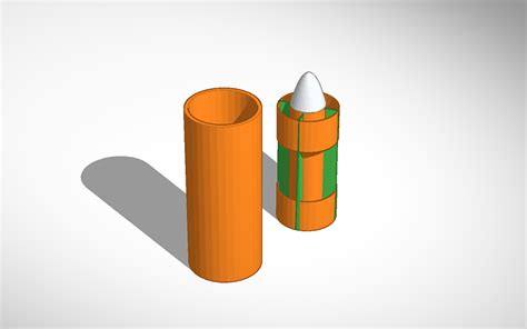 3d Design Tube Launch Rocket C6 5 Tinkercad 3d Design Tube Launch Rocket C6 5 Tinkercad