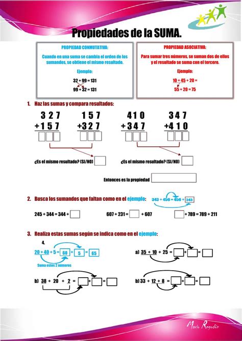 Propiedades De La Suma