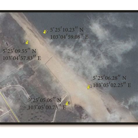 Four Coordinates At Study Area Download Scientific Diagram