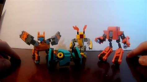 Lego Robots Combine Part One Youtube