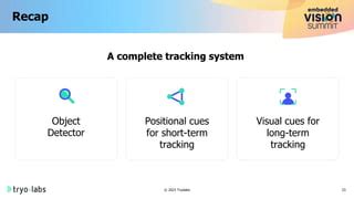 Multiple Object Tracking Systems A Presentation From Tryolabs PPT