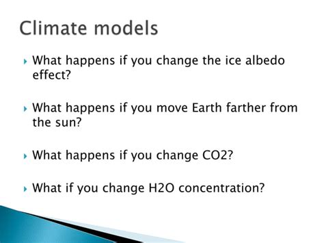 Climate Weather And Climate Models Pptx