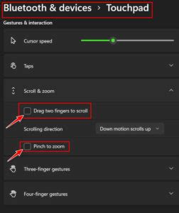 Enable Two Finger Scrolling In Windows Guideline