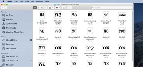 Font Khmer Unicode For Mac OS MacBook Download Now
