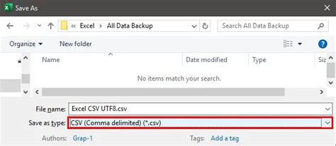 Excel Csv Utf Easy Step To Convert Excel File Into Csv Utf