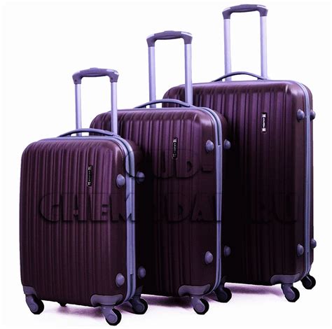 Чемодан Ananda из ABC-пластика коричневый (S+) APL7 58*38*21 – купить в ...