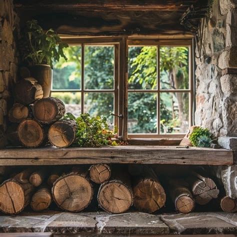 Free Rustic Cabin Window Image Download At StockCake