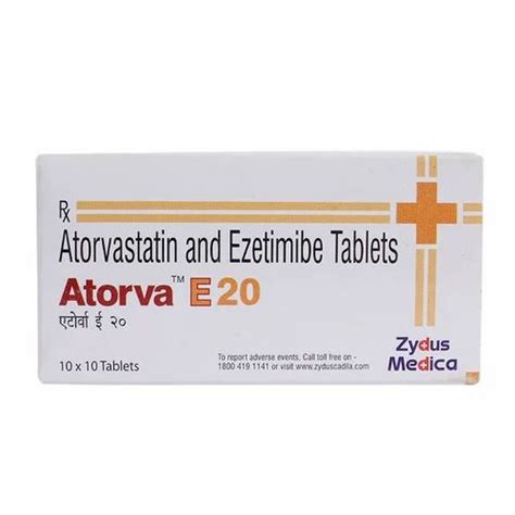 Tab Atorva E 20 At Best Price In Jaipur By Nivi Surgical And Medicine
