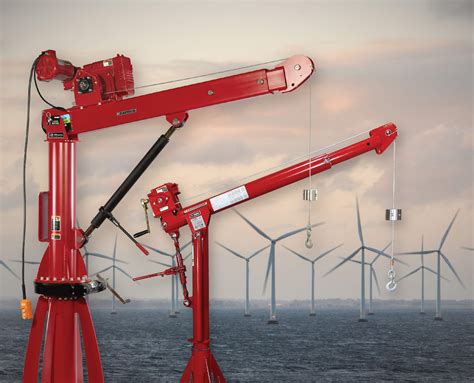 Best Davit Cranes For Offshore Wind Projects Thern Inc