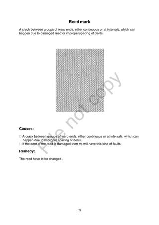 Textile Fabric Defects PDF