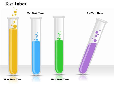 Test Tubes Powerpoint Template Slide Powerpoint Templates Backgrounds