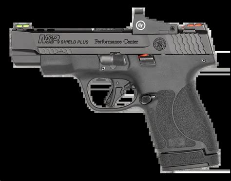 Smith And Wesson Mandp 9 Shield Plus Fibre Optic Red Dot No Thumb Safety Armurerietychon