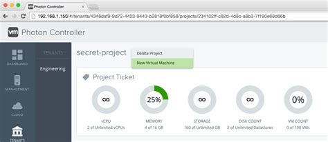 Test Driving Vmware Photon Controller Part 2 Deploying First Vm